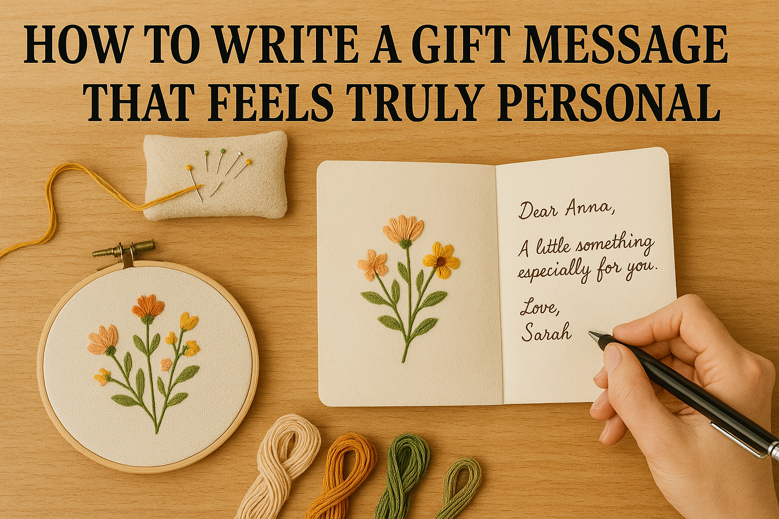 How To Write A Gift Message That Feels Truly Personal – Embroiyou ...